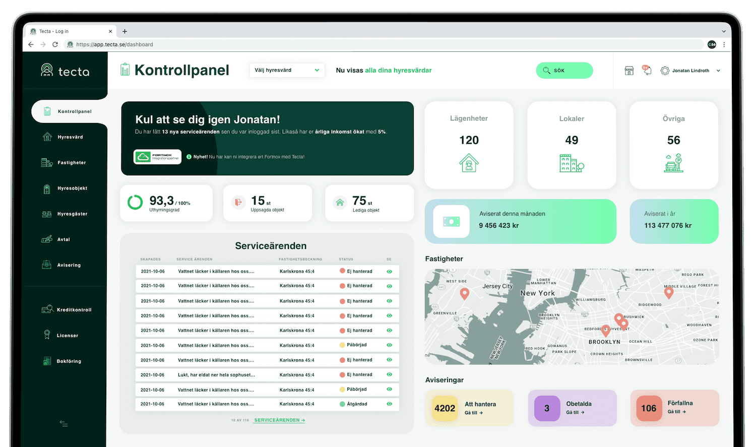 Fastighetsägarna Dokument - Hjälp - Tecta